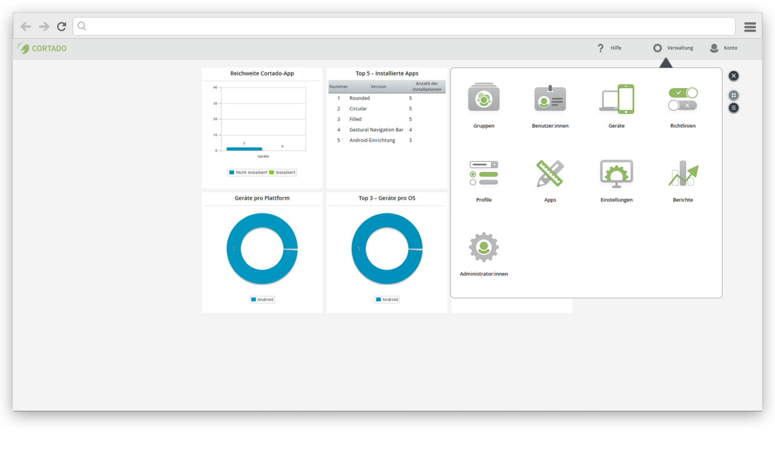 Mobilgeräteverwaltung leicht gemacht – Cortado MDM