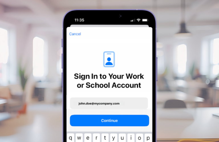 BYOD now with Account-Driven User Enrollment for iOS Devices